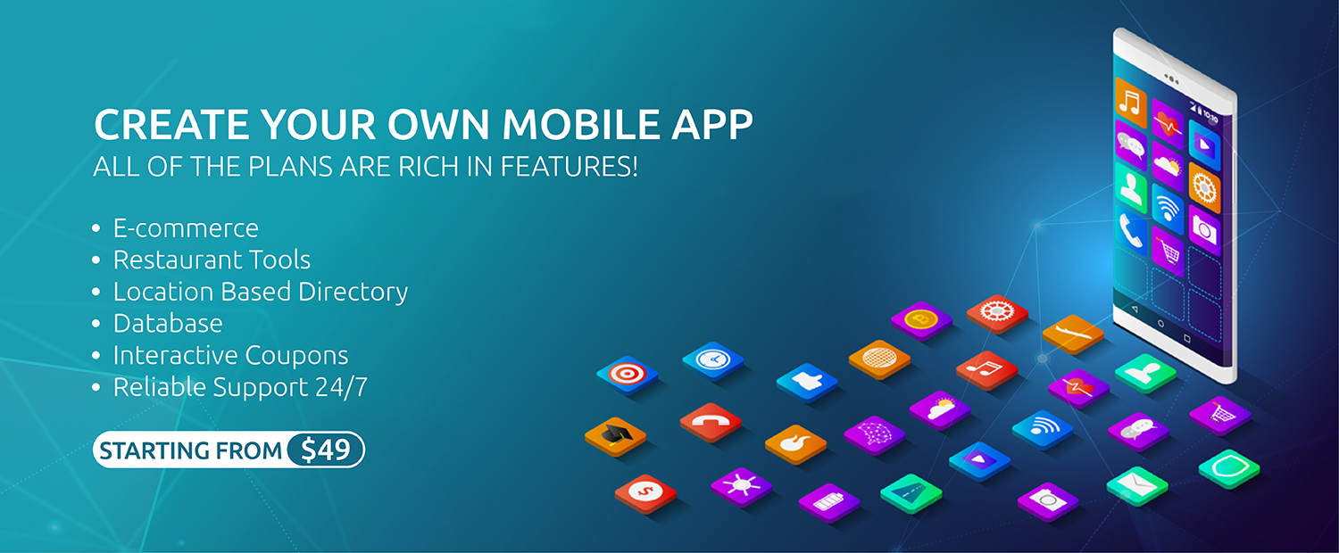 Mobile App Builder Design Mobile Apps For Your Business With No Programing Skills